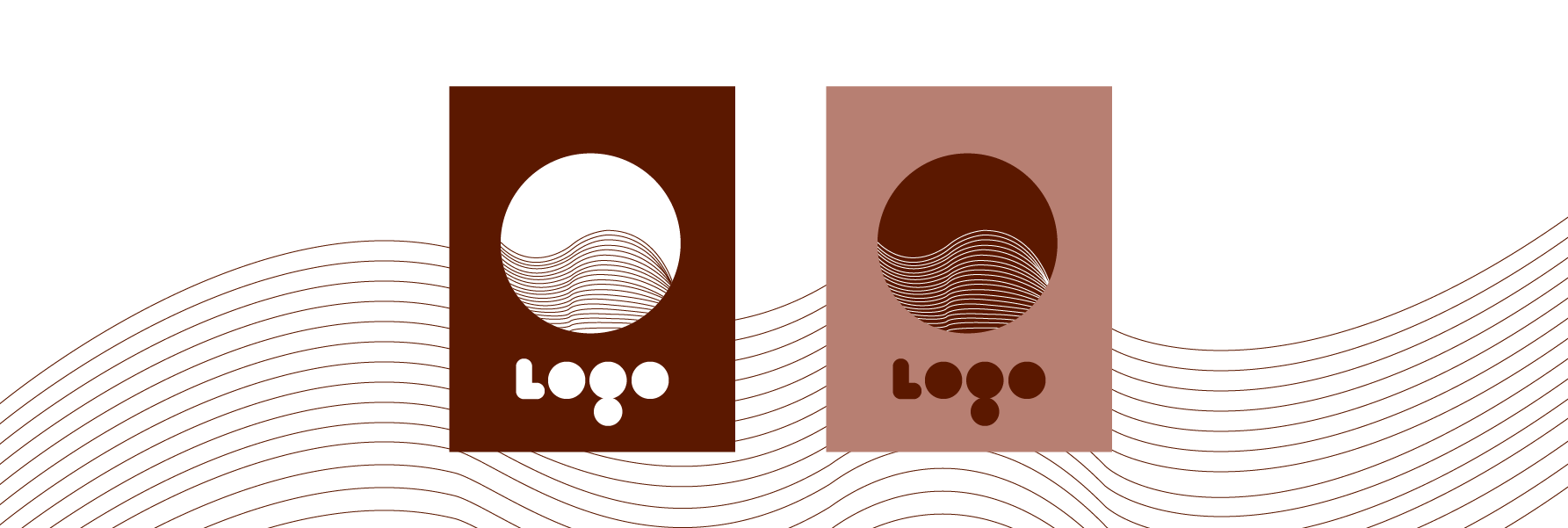 Color marrón en logotipos【Ejemplos de logotipos de color marrón ...